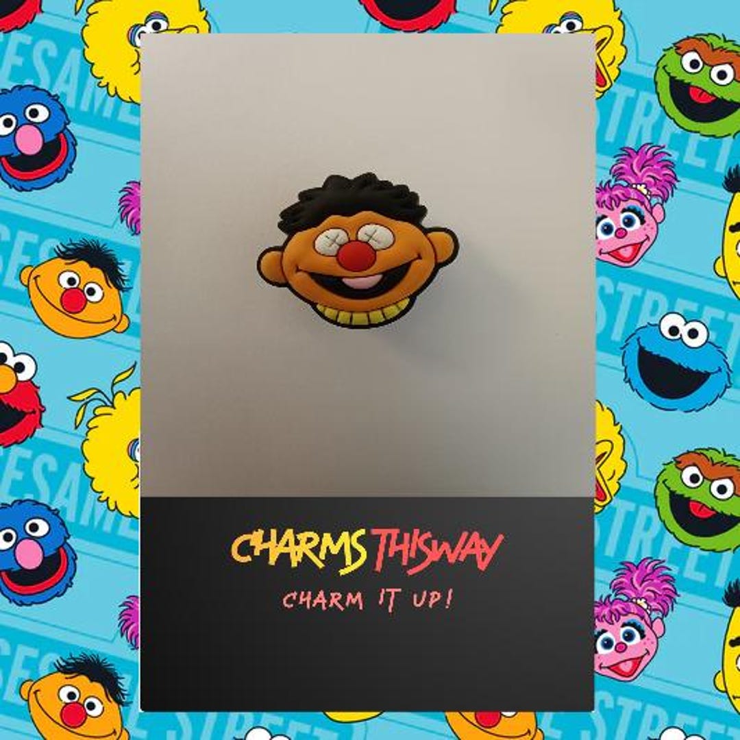 Ernie Sesame Street Crocs Shoes Charms - Etsy