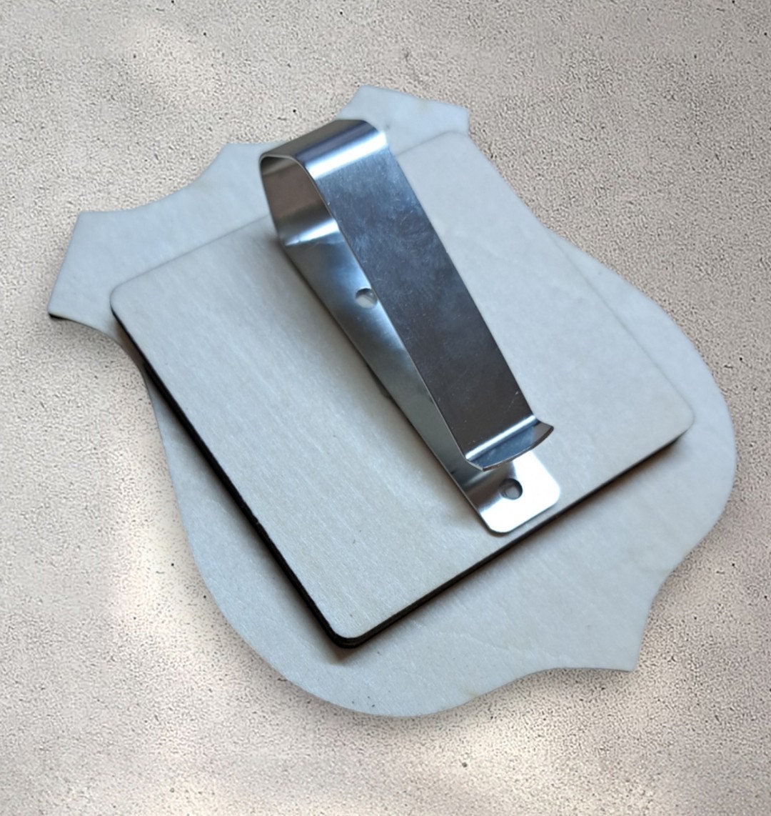 Gift for Dad, Police Officer Picture Frame, Photo Car Visor Clip ...