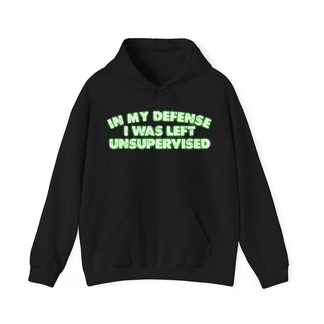 Left Unsupervised Men's Heavy Blend™ Hooded Sweatshirt - Etsy