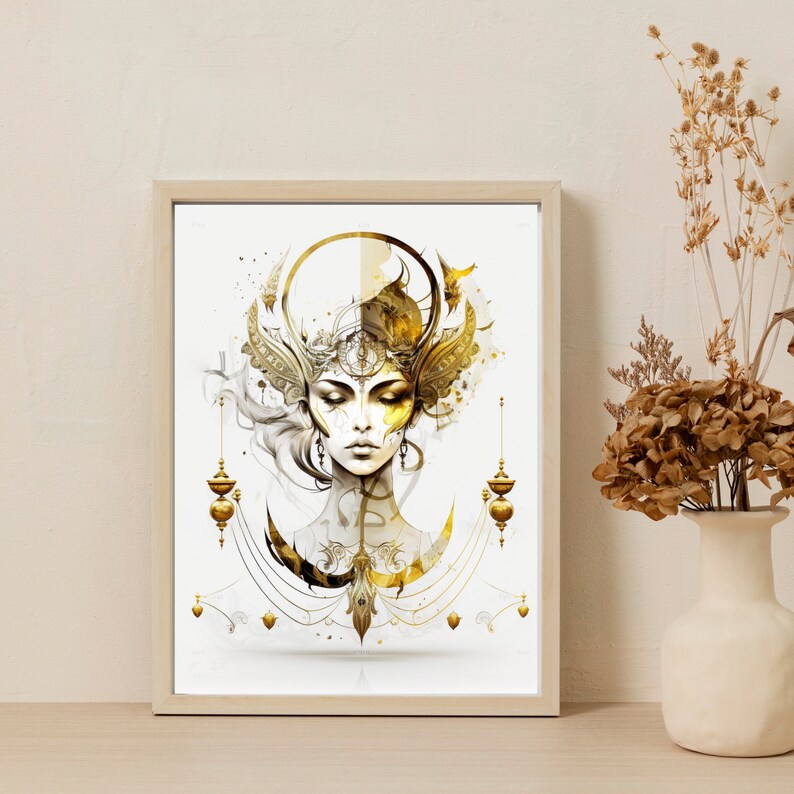 Energy Balance Poster Motivational Poster Printable Strong Gentle Woman ...