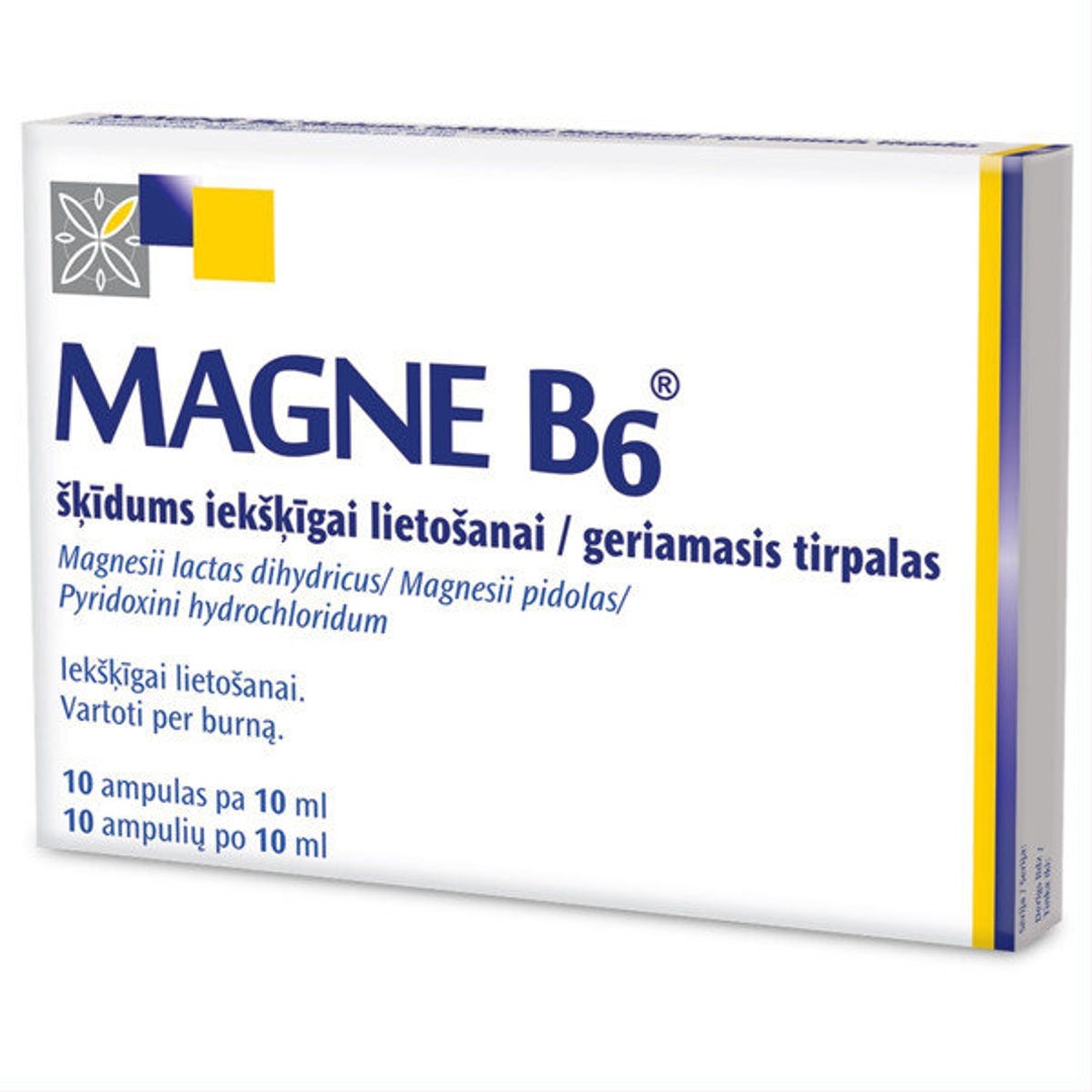 Premium MAGNE B6 MAGNESIUM B6 Oral Solution for Anti Stress, Fatigue ...