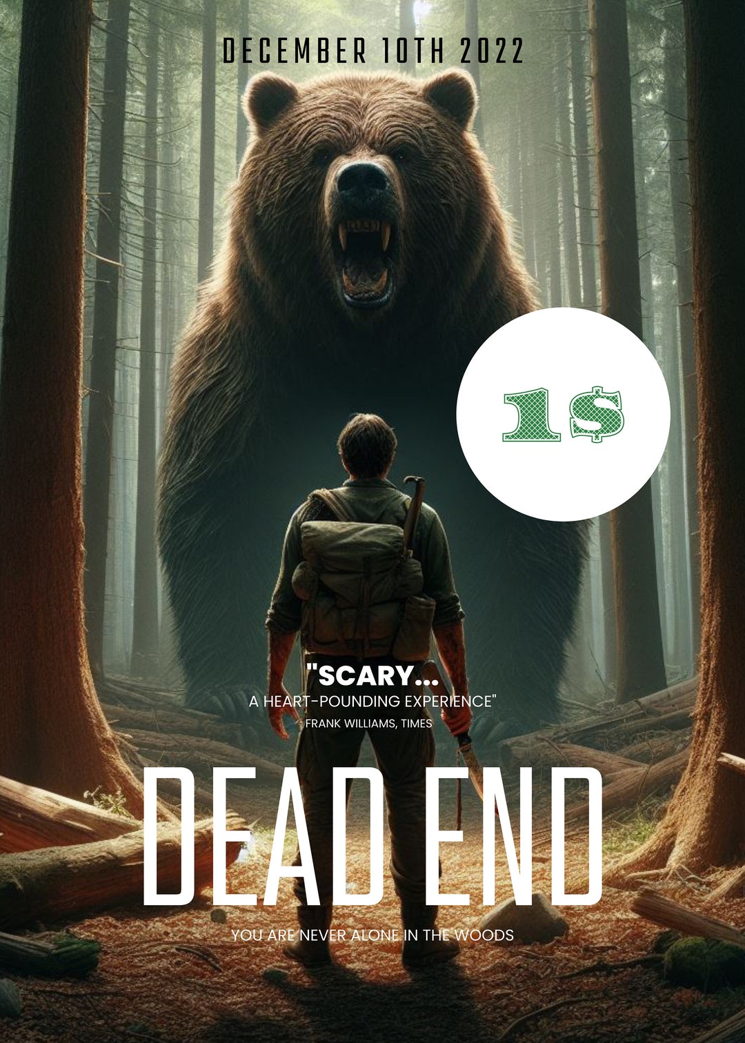 The 'dead End' Poster , Wall Art Film Poster Digital Art Printable - Etsy