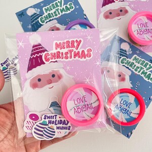 Christmas Play-dough Gift Set | Classroom Holiday Favor | Personalized ...