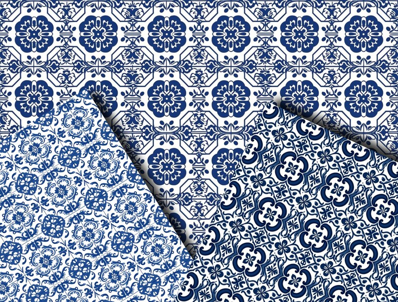 Greek Tile Digital Paper Bundle Seamless Patterns for Commercial Use - Etsy