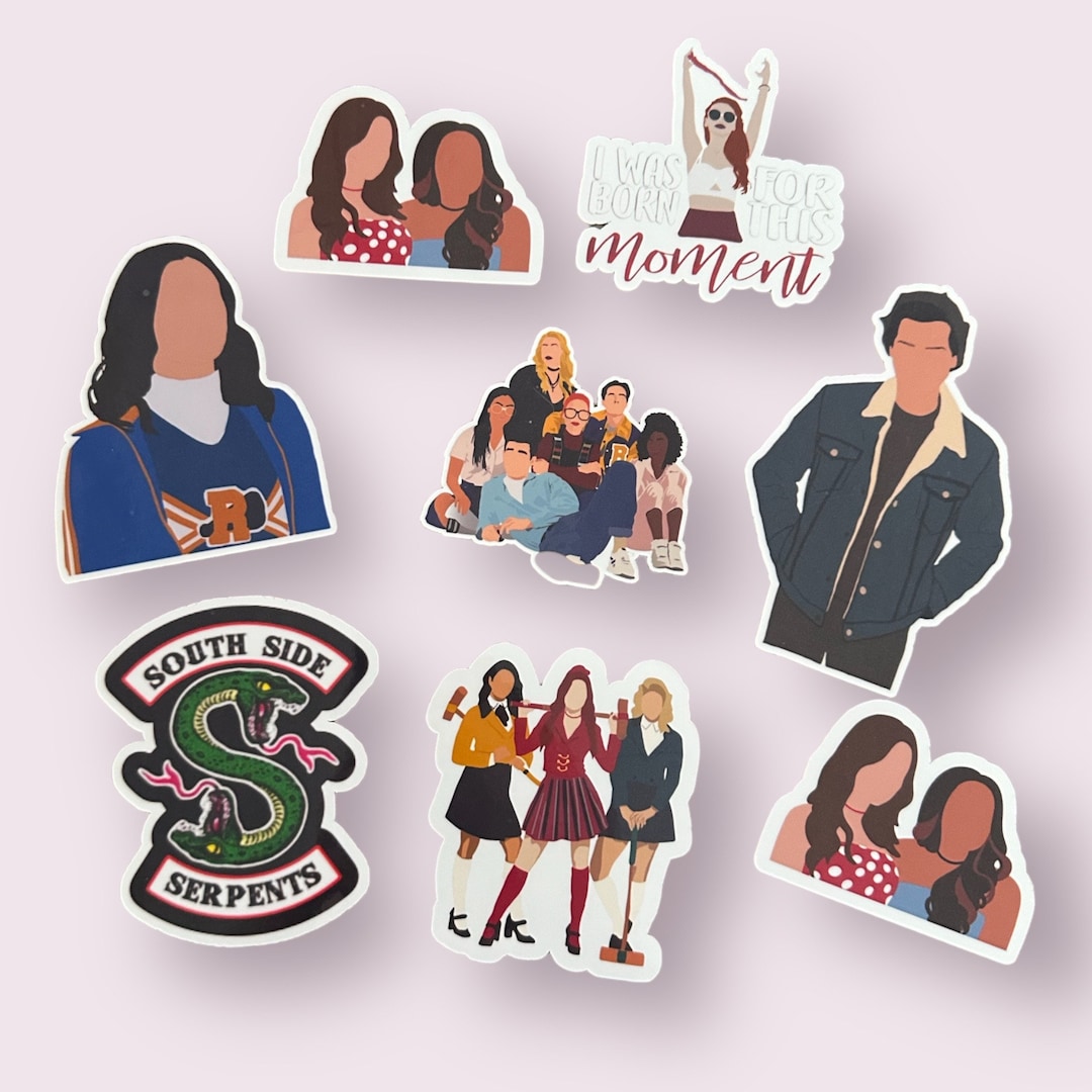 Riverdale Stickers South Side Serpents Cheryl Betty Ronnie Jughead ...