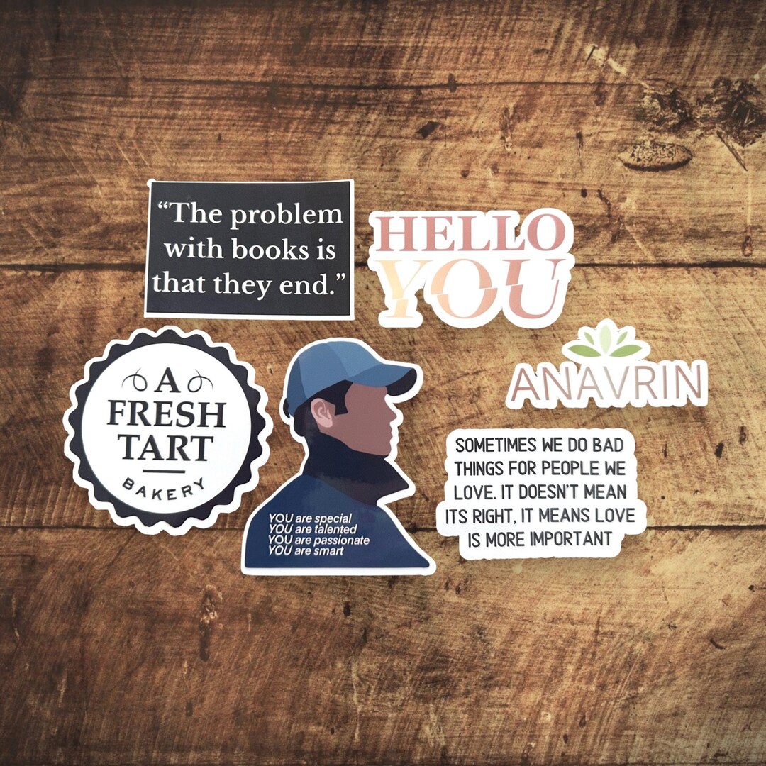 YOU Stickers Joe Goldberg Hello You Fresh Tart Laptop Sticker Kindle ...