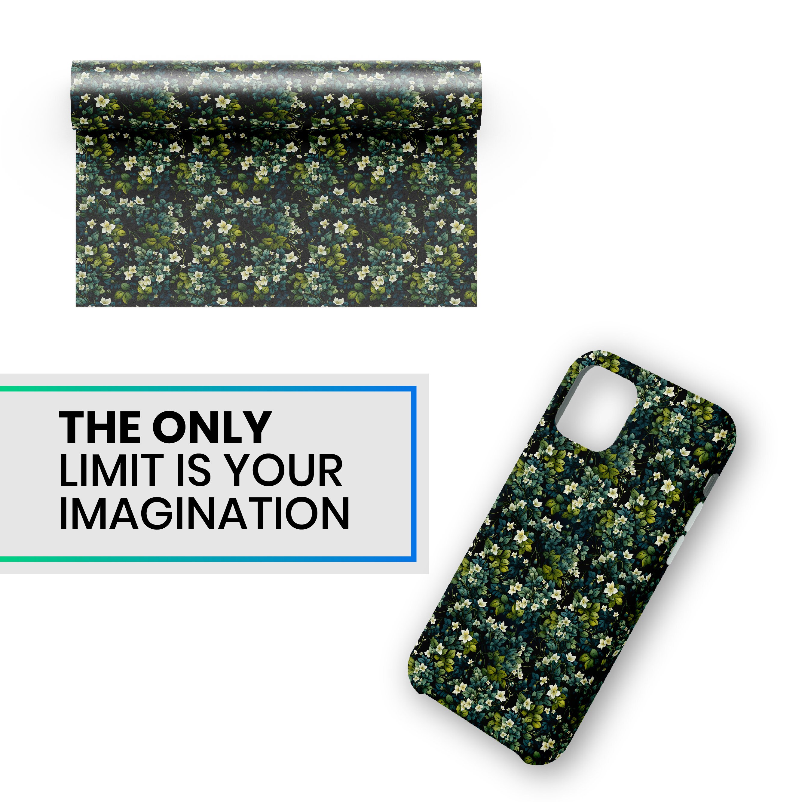 Ivy Patterns 12x12 Digital Ivy Patterns Lush 300 Dpi Detail - Etsy