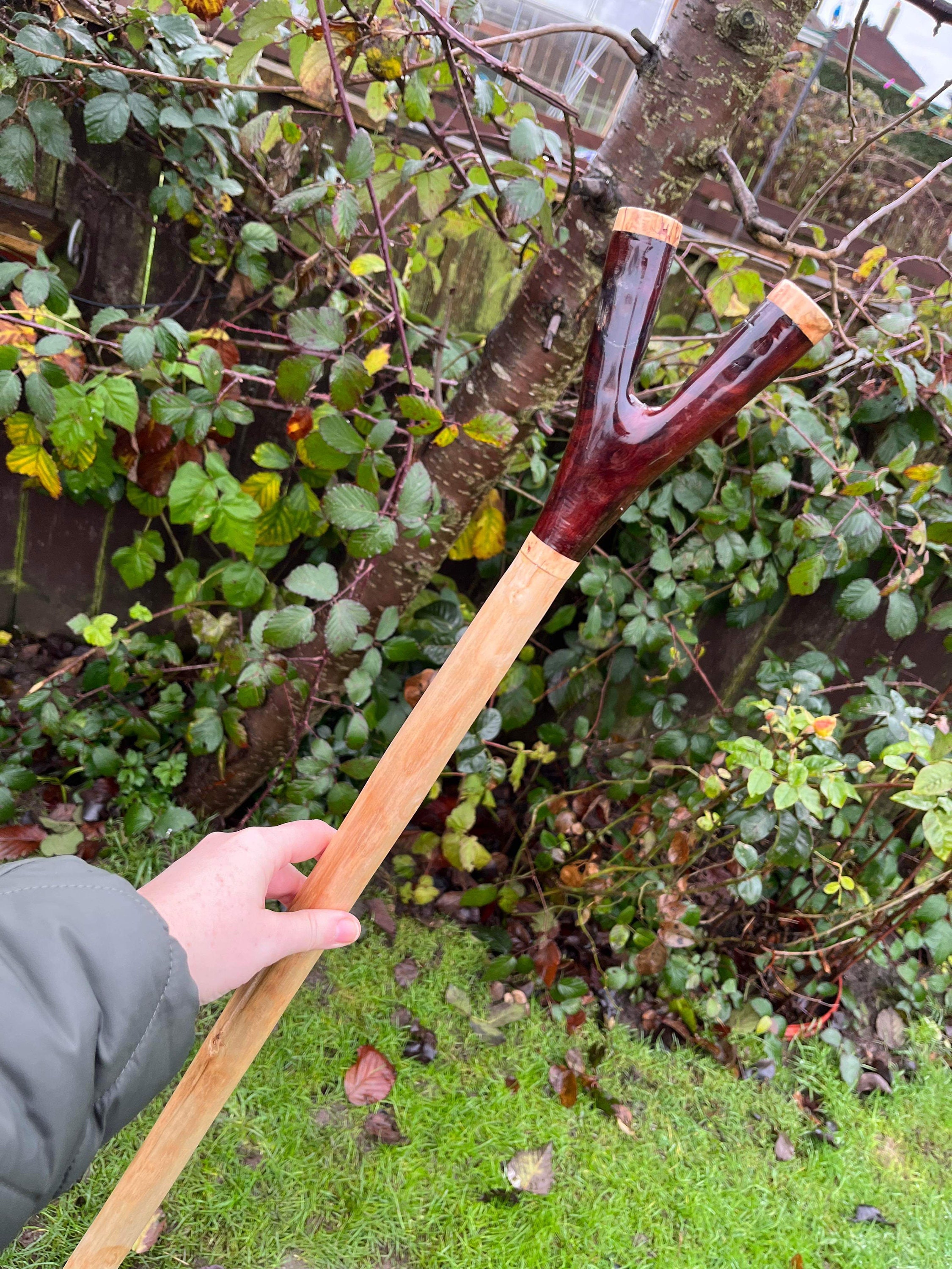 Beautiful Walking Stick Thumbstick - Etsy