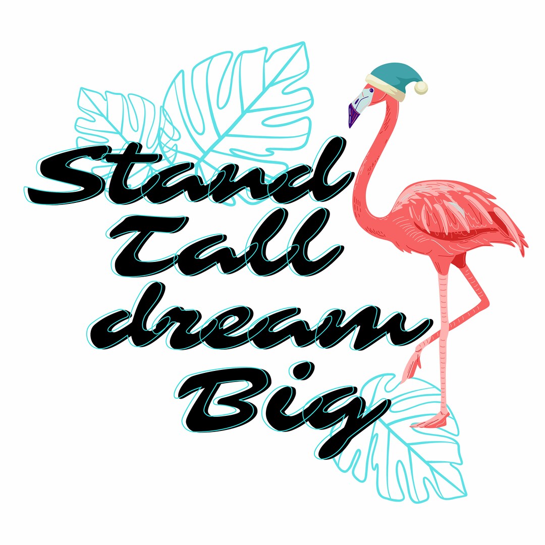 Stand Tall, Dream Big Inspirational Png - Etsy