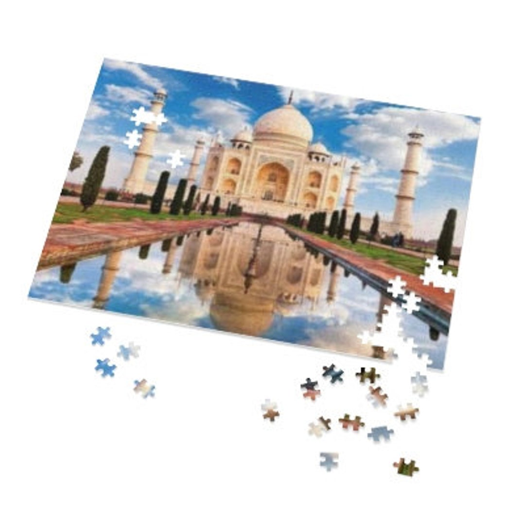 Taj Mahal Jigsaw Puzzle (500 Piece) - Etsy