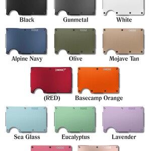 Authentic Custom Ridge Wallets - Laser Engraved Gifts Christmas ...