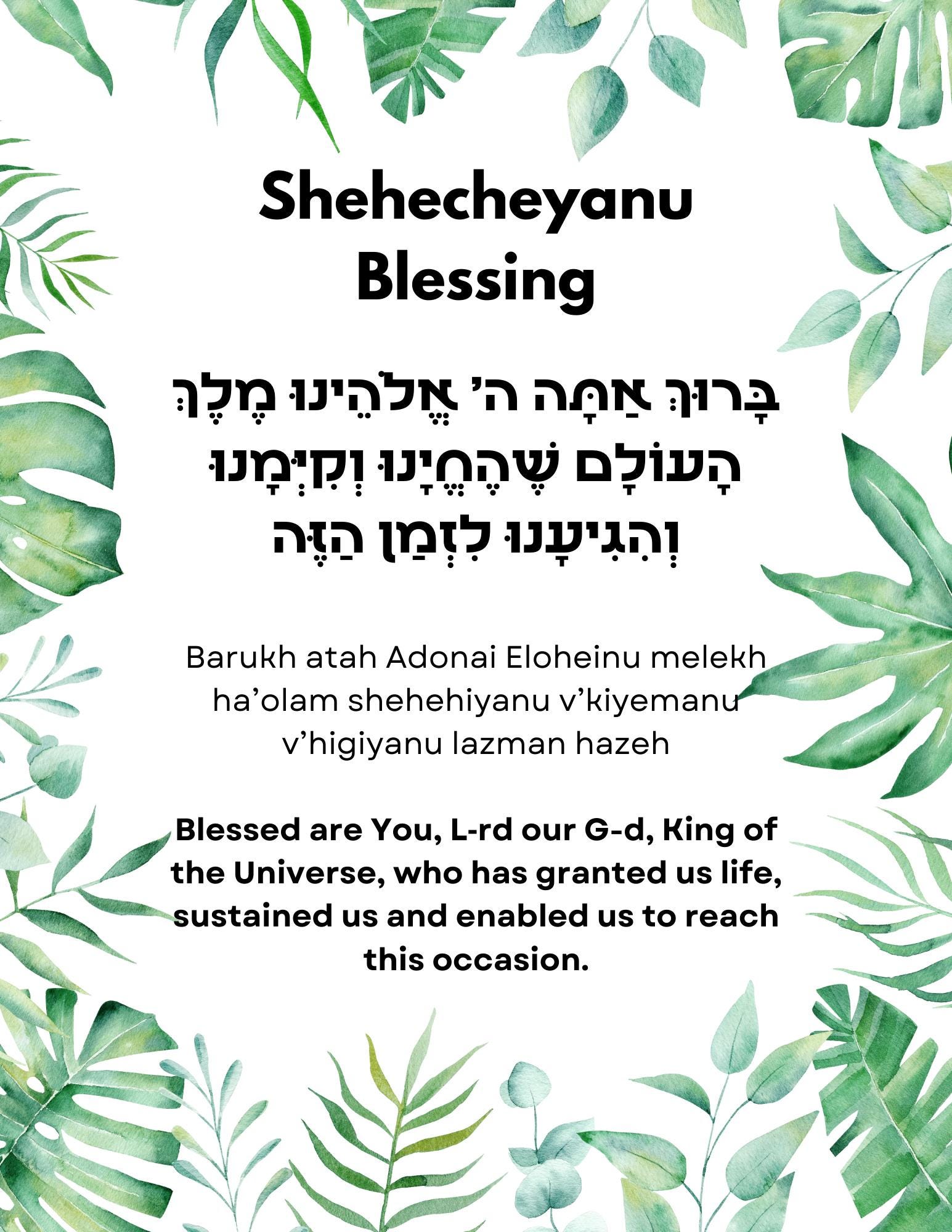 Sukkot Blessings - Sukkah Decorations- Sukkah Art- Sukkot Digital ...