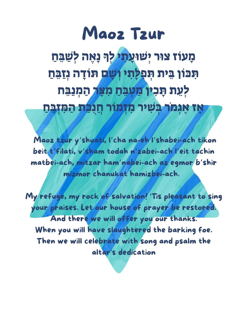 Chanukah Blessings and Songs - Hanukkah Blessings and Songs - Chanukah ...