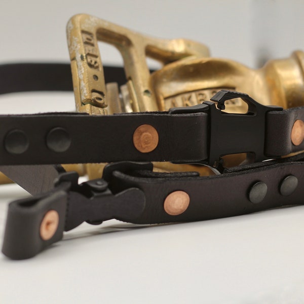 Firefighter Helmet Leather Chin Strap - Etsy