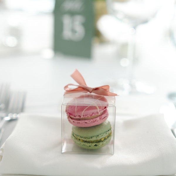 Macaron Box With Stickers - Etsy