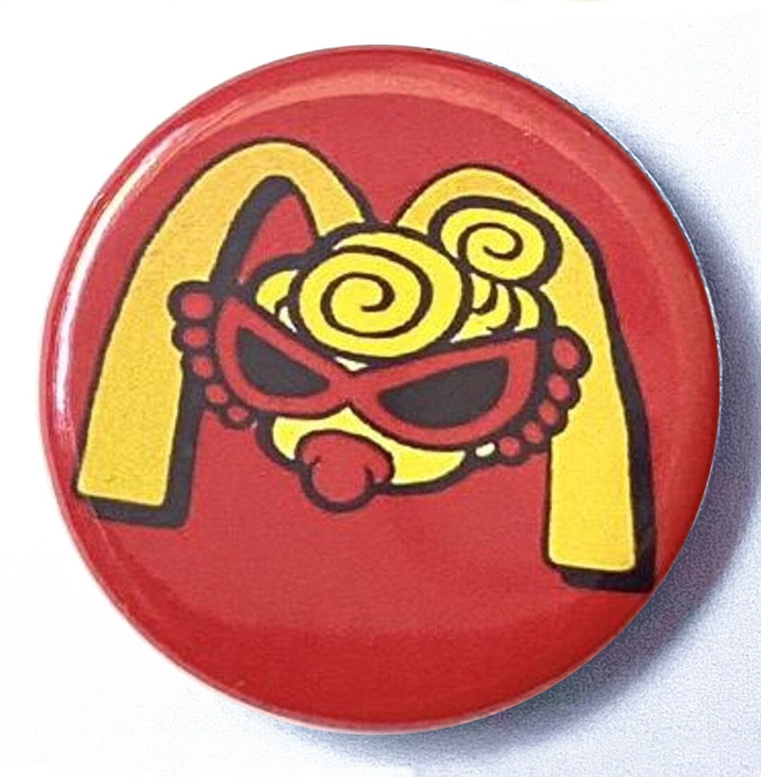 Hysteric Glamour Mini Badge Brooch 25mm Button Pinback - Etsy