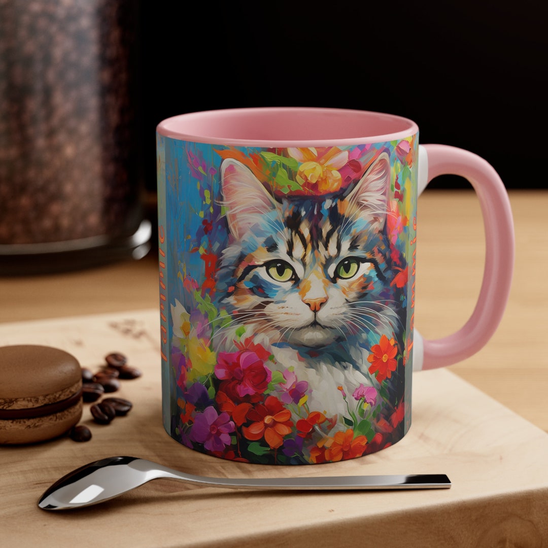 Catfulness Mug Gift for Cat Lover, Custom Cat Coffee Mug, Cat Person ... Catfulness Mug Gift for Cat Lover, Custom Cat Coffee Mug, Cat Person ...