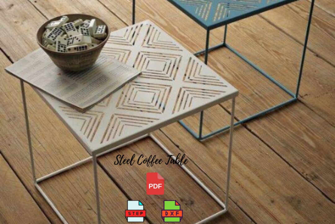 Metal Side Table DIY Plans – Step-by-step Instructions for Modern ...