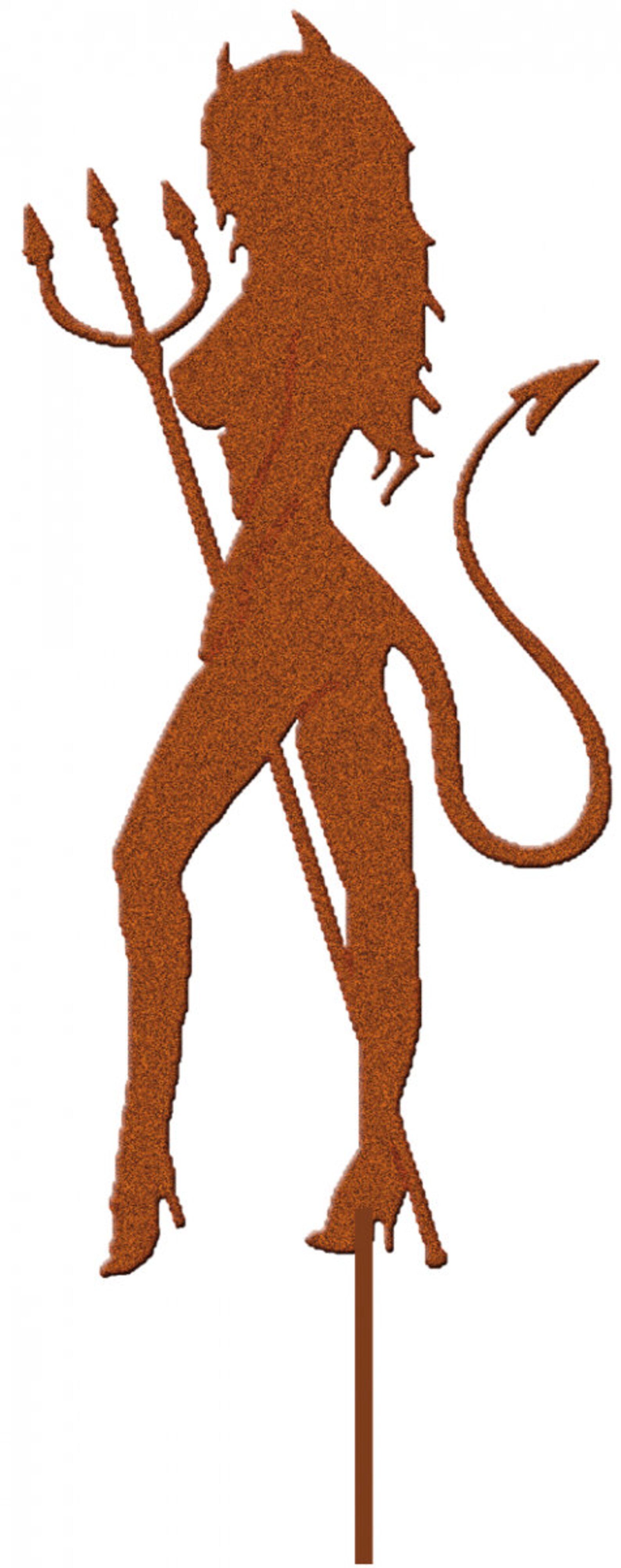 Garden Devil DXF File / SVG - Etsy