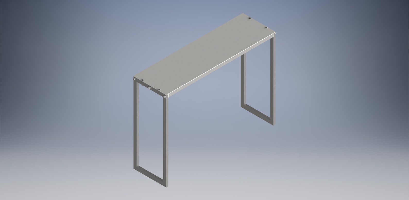 Easybuild Metal Desk DIY Plan / Dxf / 3d Cad Model / Dwg File / Pdf ...