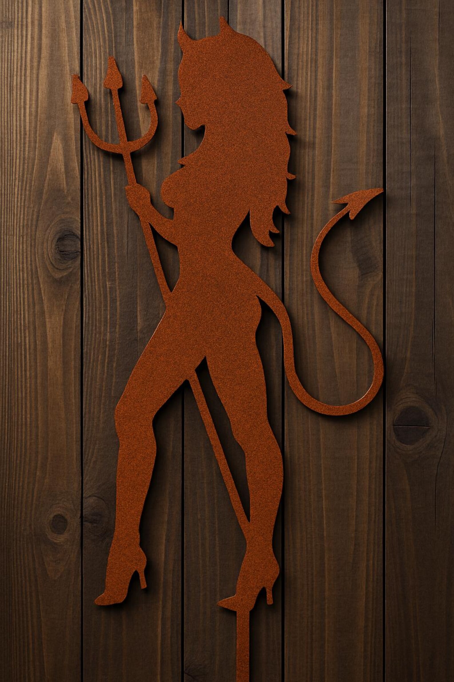 Garden Devil DXF File / SVG - Etsy