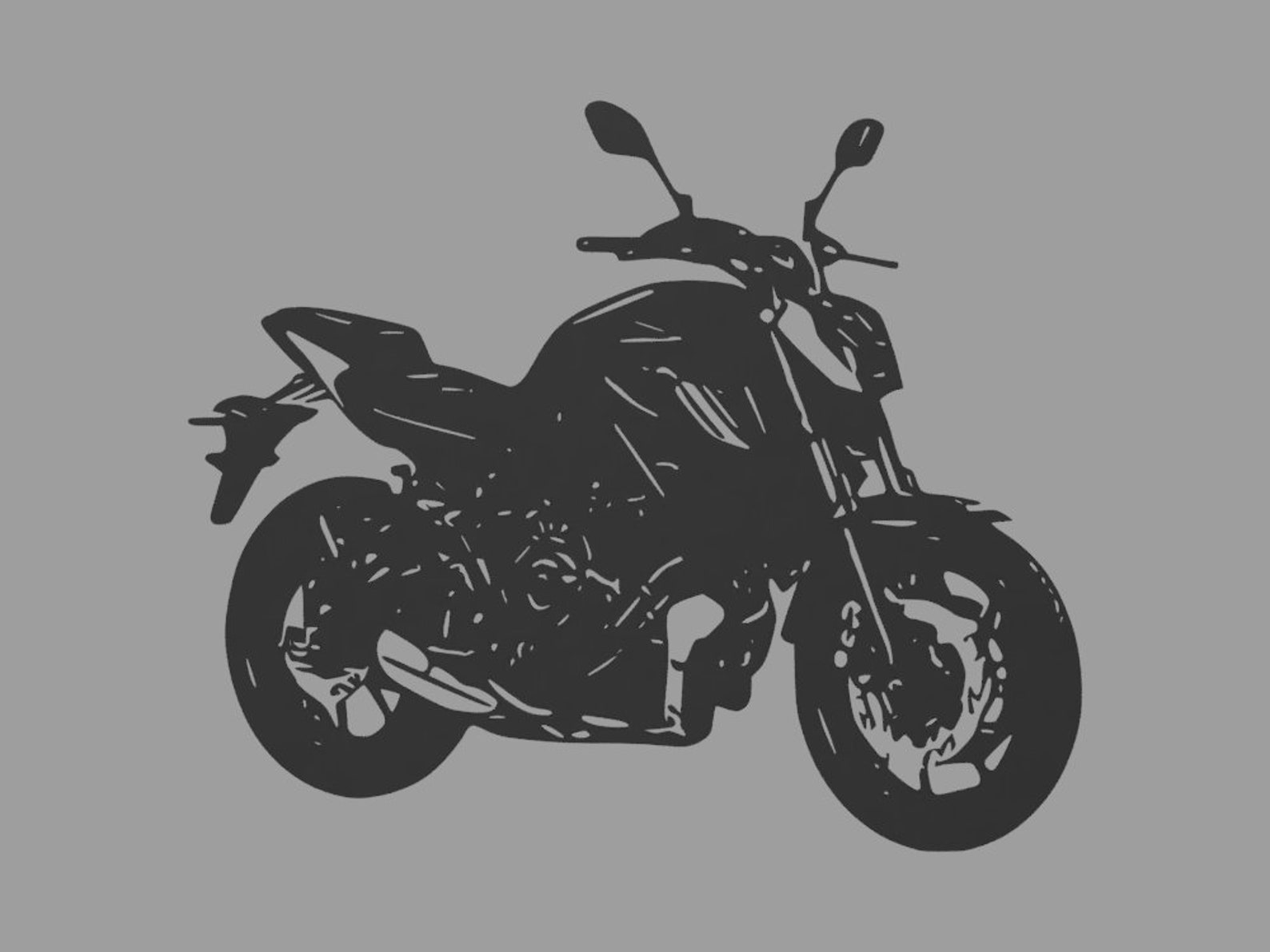 YAMAHA Motorcycle DXF & SVG File - Etsy