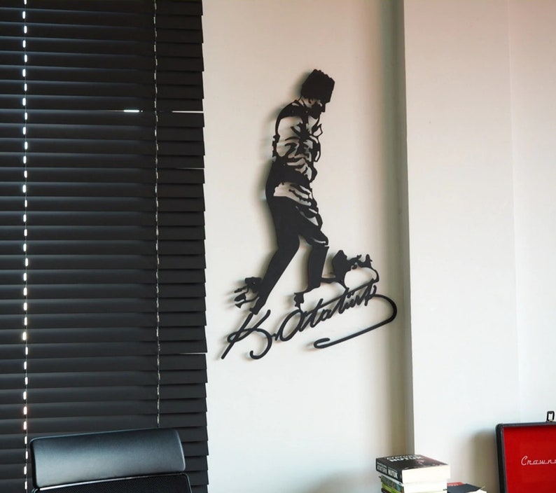 Atatürk Vector Art DXF File for CNC Machines - Etsy UK