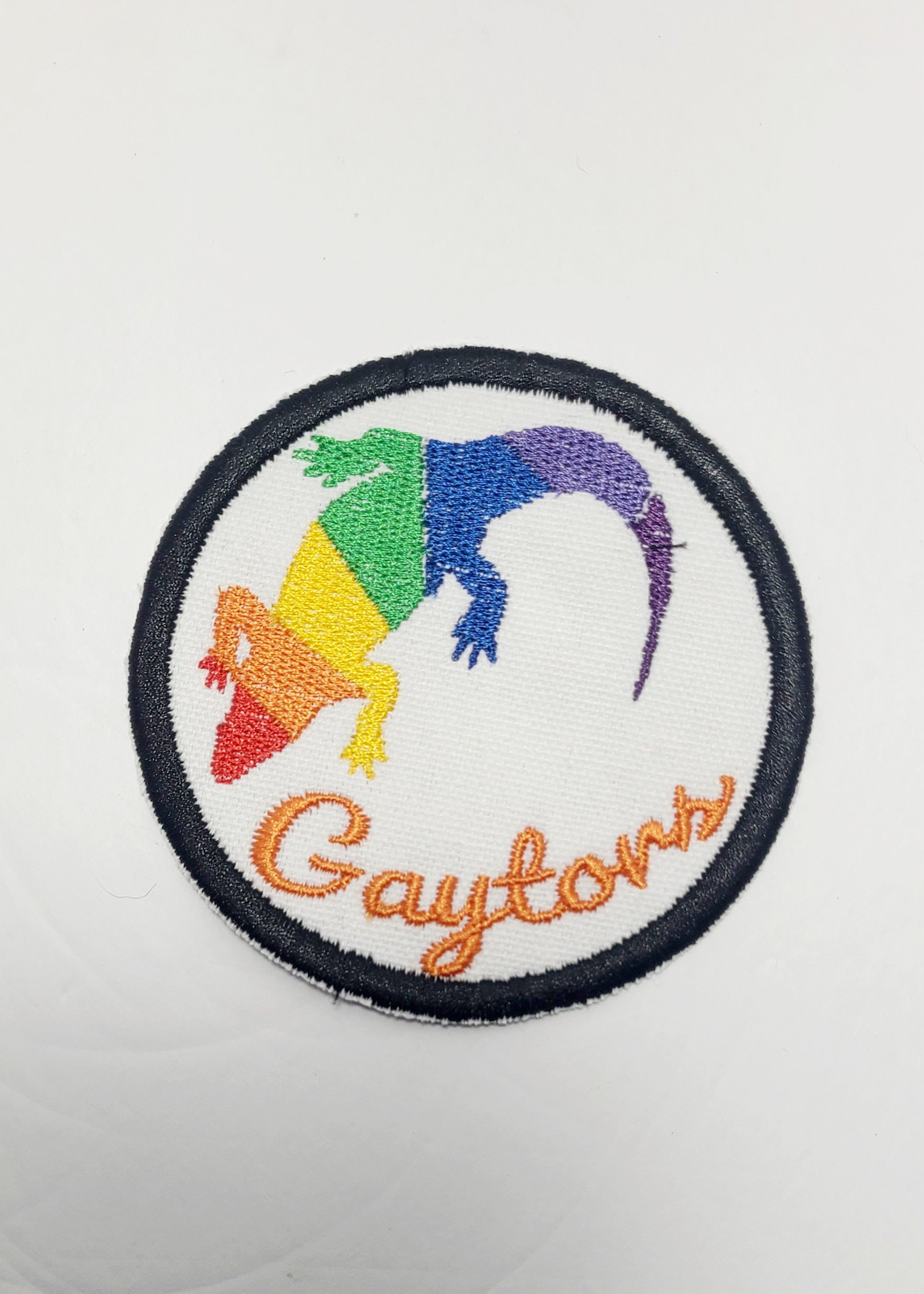 Gaytors Rainbow Alligator Embroidered Patch LGBTQIA PRIDE Gator Florida ...