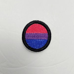 PRIDE Patch Minis - Embroidered LGBTQIA+ Mini Patches - Gay,lesbian,queer,bi,nonbinary,trans ...