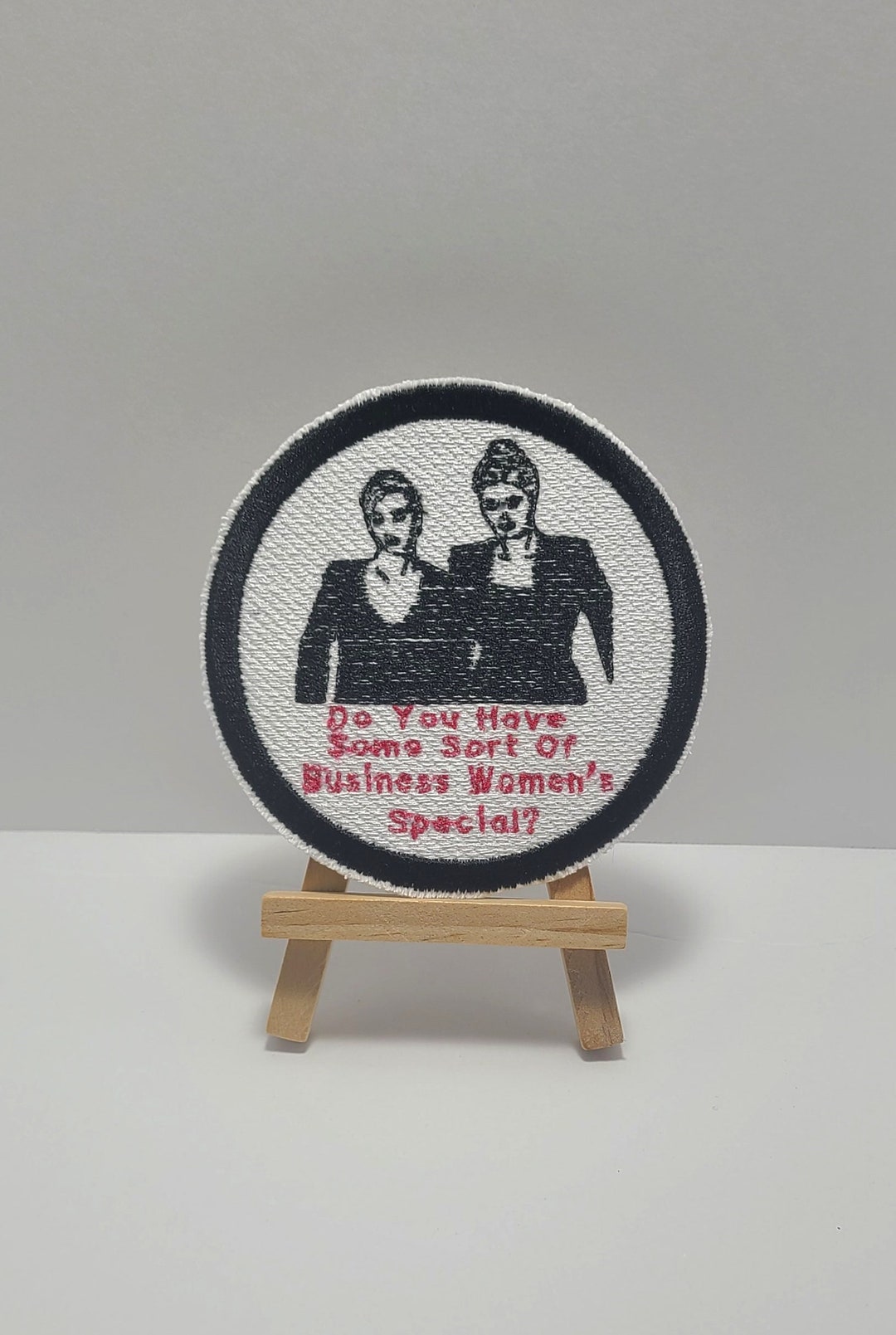 Romy & Michelle Business Women's Special Embroidered Patch - Etsy