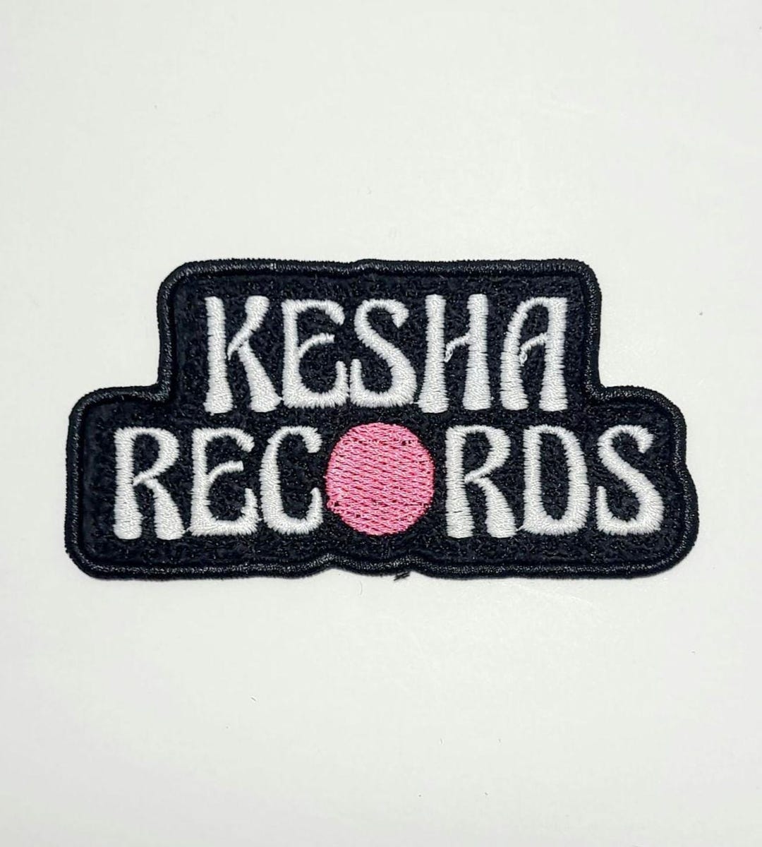 KESHA RECORDS Logo - Kesha - PERIOD - . - Embroidered Patch - Etsy