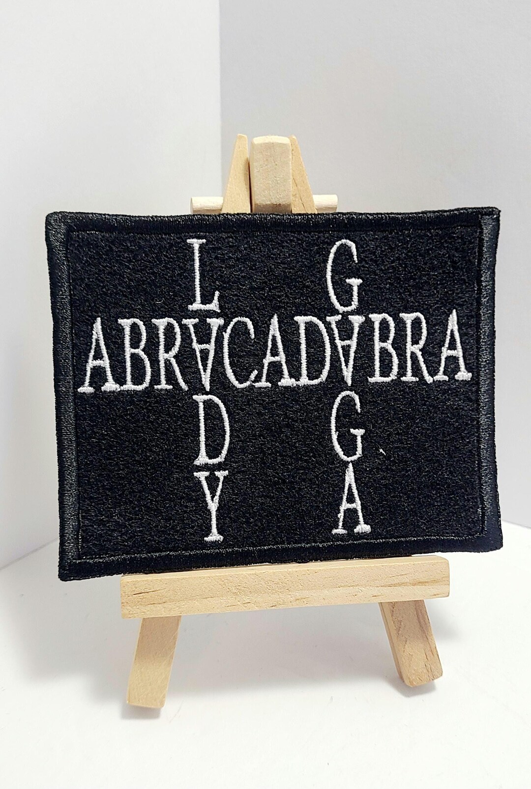 ABRACADABRA - Font- Ldy Gga - MAYHEM Embroidered Patch - Etsy