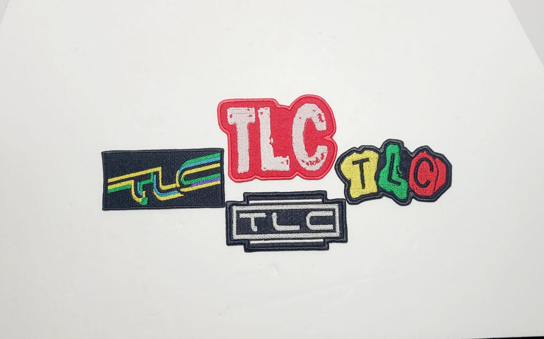 TLC (band) Album Logos - Embroidered Patch - Crazysexycool, Fanmail, Ohhh on the TLC Tip, & 2017 ...