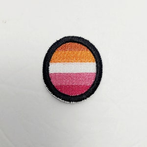 PRIDE Patch Minis - Embroidered LGBTQIA+ Mini Patches - Gay,lesbian,queer,bi,nonbinary,trans ...