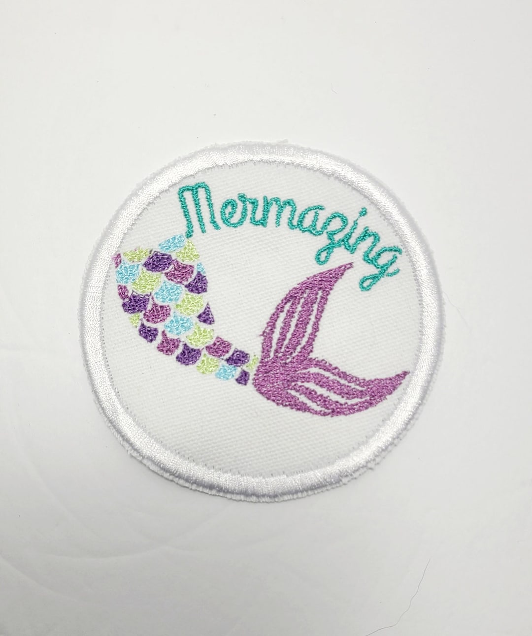 Mermazing Mermaid/merman/merperson Tail Embroidered Patch - Etsy