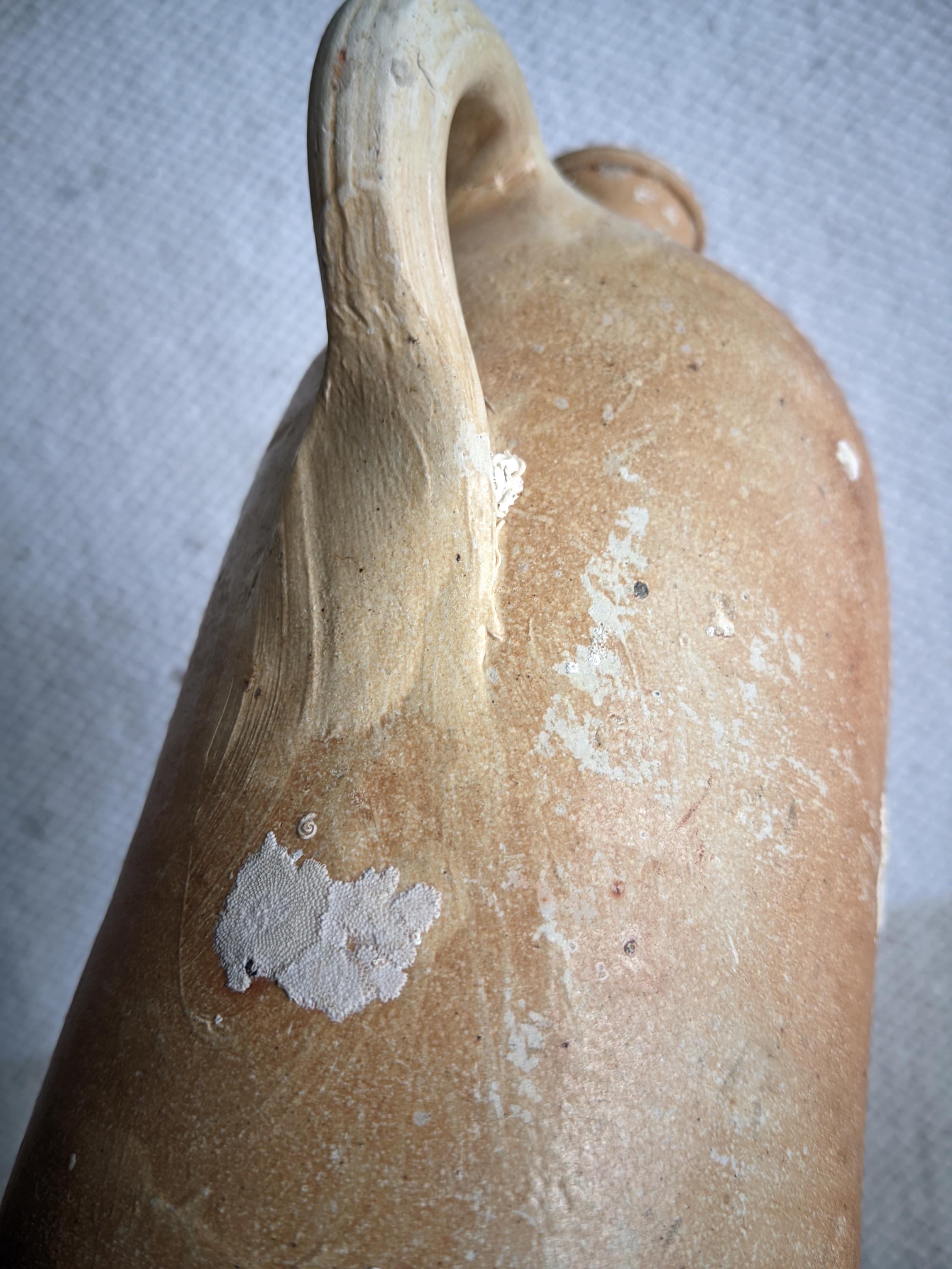 Antique Clay Rum Bottle – 18th Century English Maritime Relic, Pirate ...