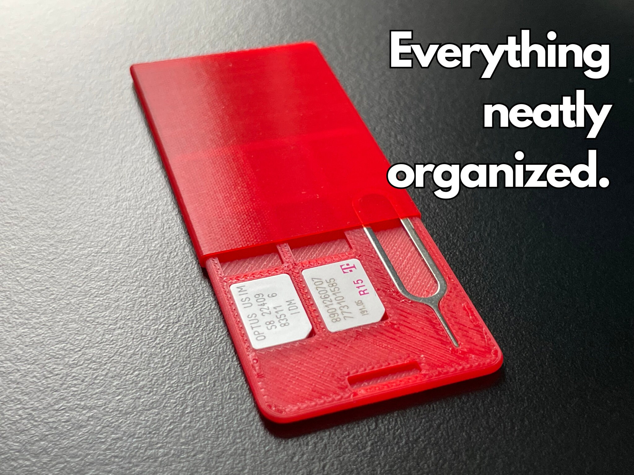 SIM Card Travel Case (7x Nano) - Etsy