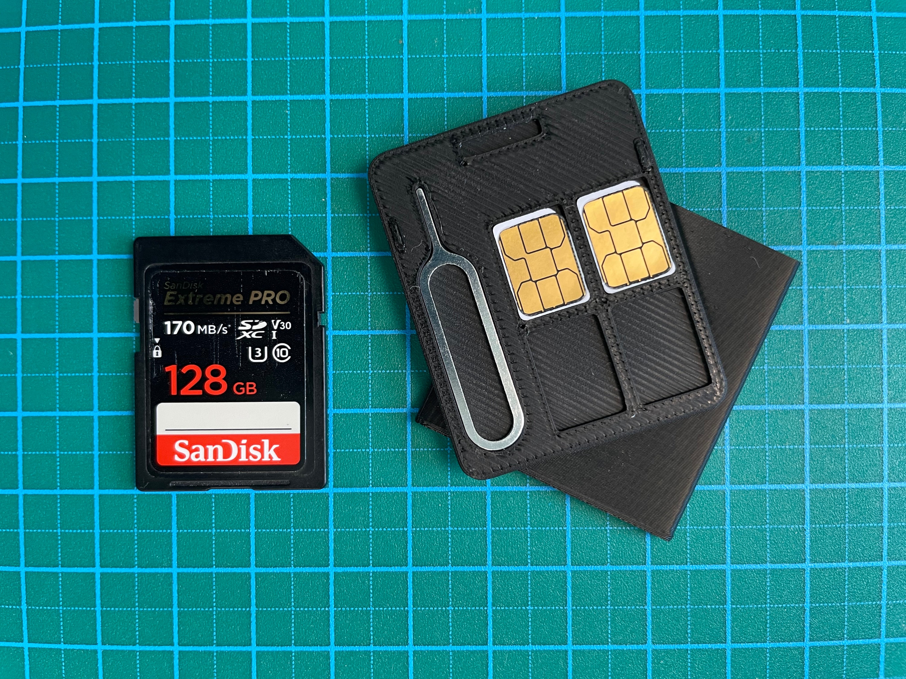 SIM Card Travel Case 4x Nano - Etsy