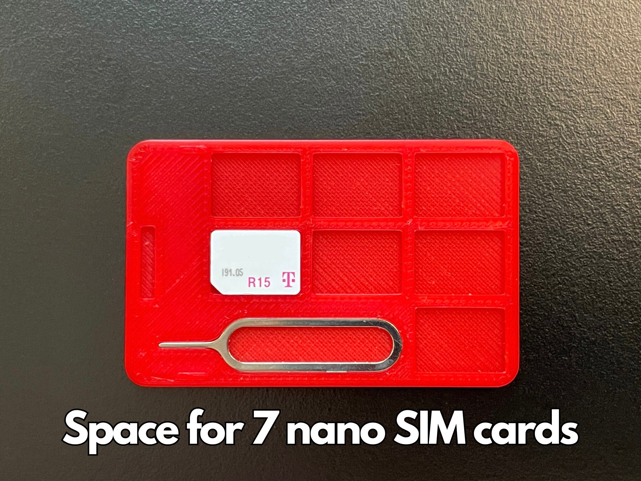 SIM Card Travel Case (7x Nano) - Etsy