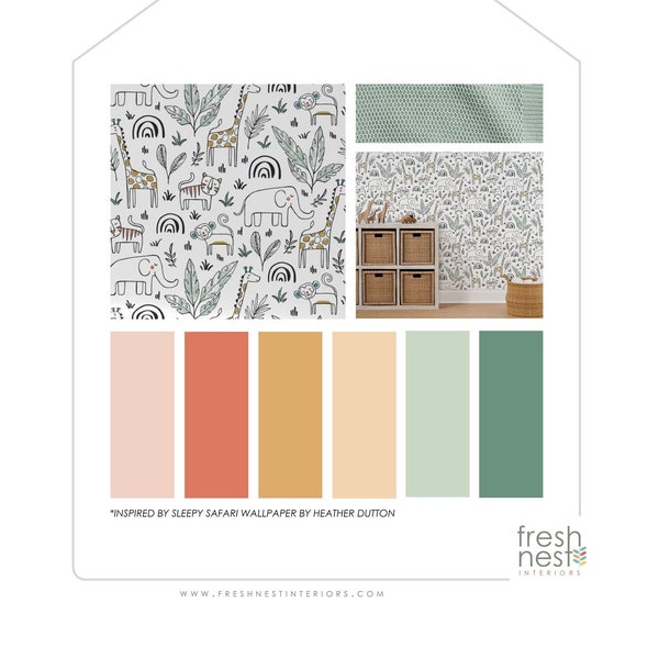 Safari Color Palette - Etsy