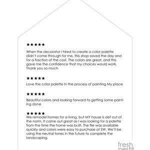 Mid-century Modern Sherwin Williams Prepackaged Paint Palette - Bold ...