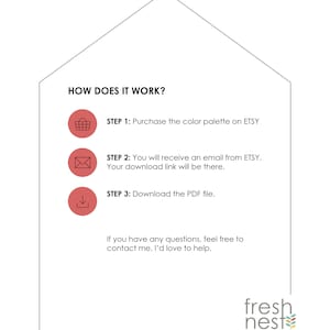 Mid-century Modern Sherwin Williams Prepackaged Paint Palette - Bold ...