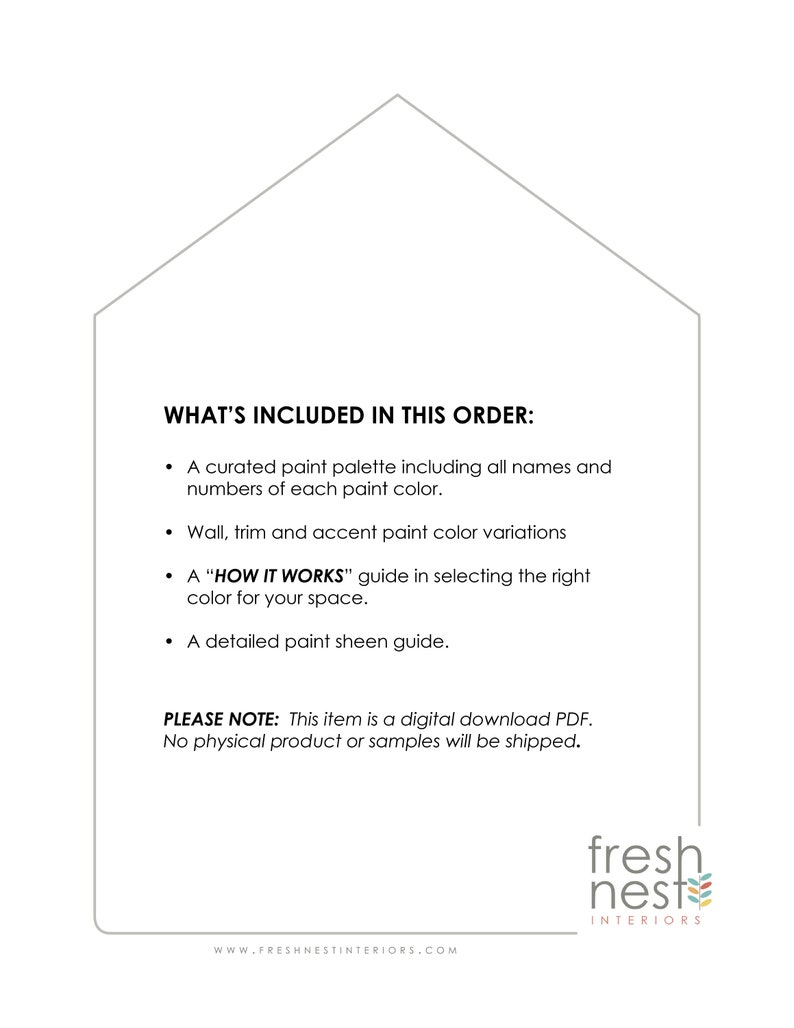 Mid-century Modern Sherwin Williams Prepackaged Paint Palette Bold MCM ...