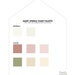Benjamin Moore Pastel Paint Palette - Quiet Spring - Color Palette ...