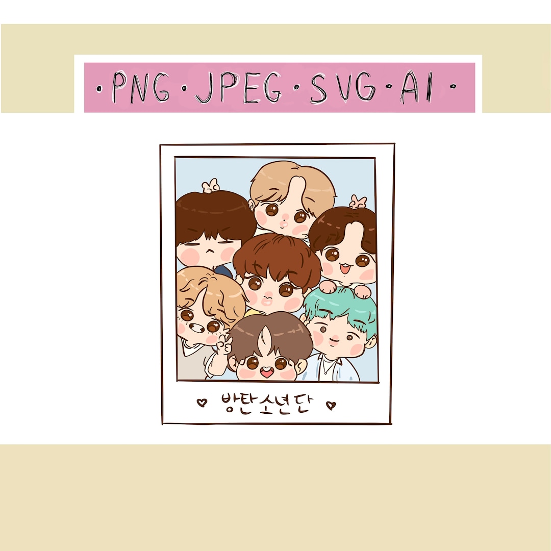 Jungkook Svg Png Jimin Svg Png Suga Png Svg J-hope Svg Png - Etsy