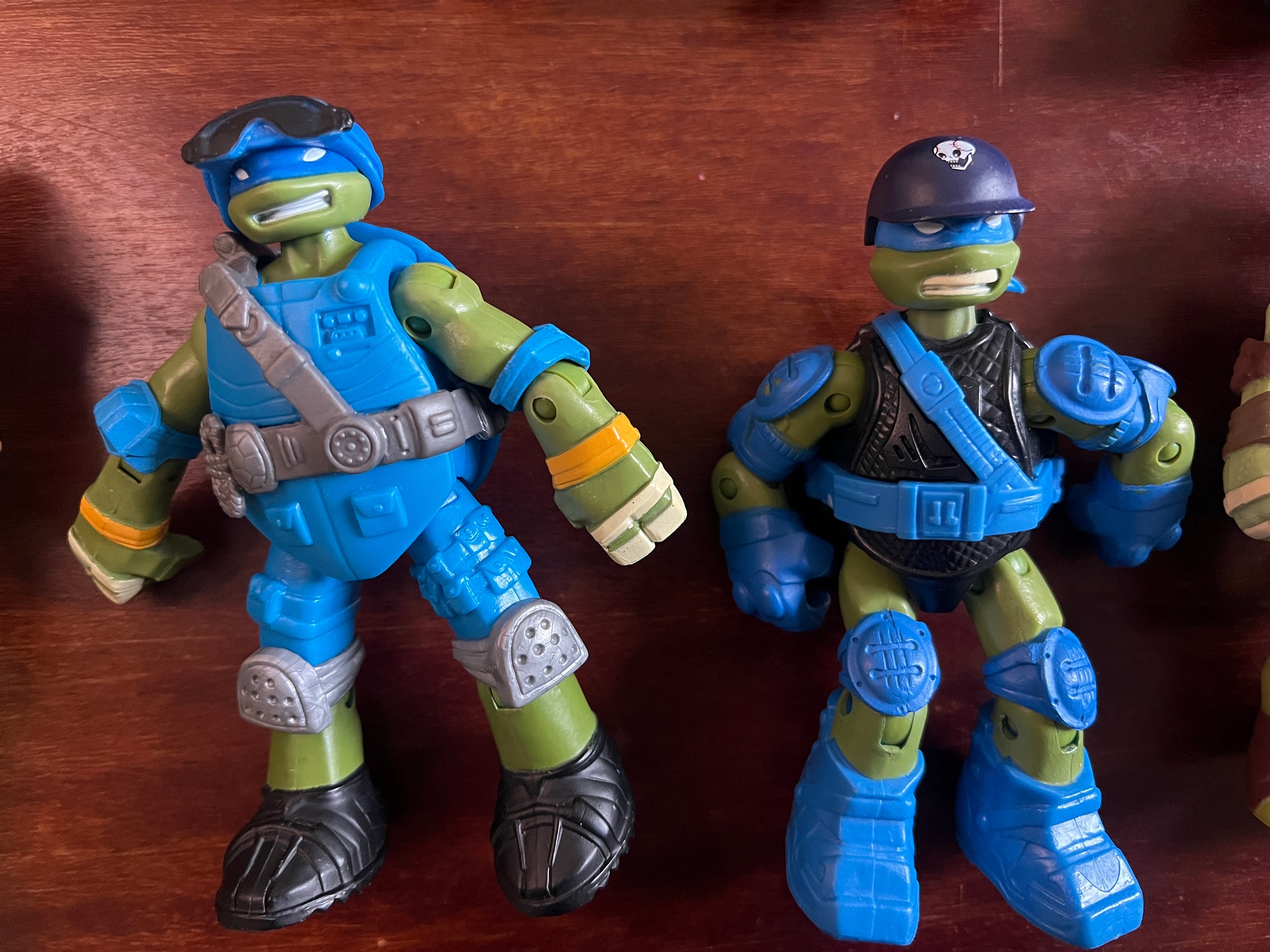 TMNT Viacom Rare Figures Set: Raphael, Leonardo, Donatello, Spike - Etsy