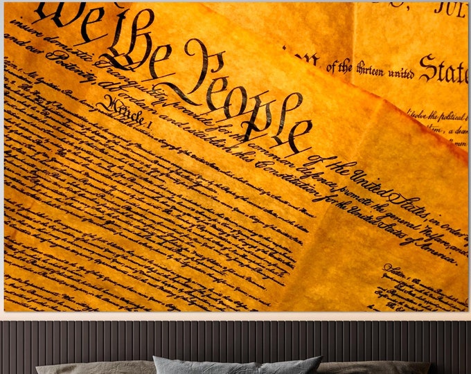US Constitution, 1st Page, Constitution Print, Constitution Art ...
