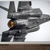 F22 Raptor Wall Decor, Aircraft Wall Art, Strike Fighter Canvas, Pilot ...