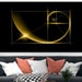 Golden Ratio Wall Art, Huge Canvas Art, Scientific Canvas, Minimalist ...