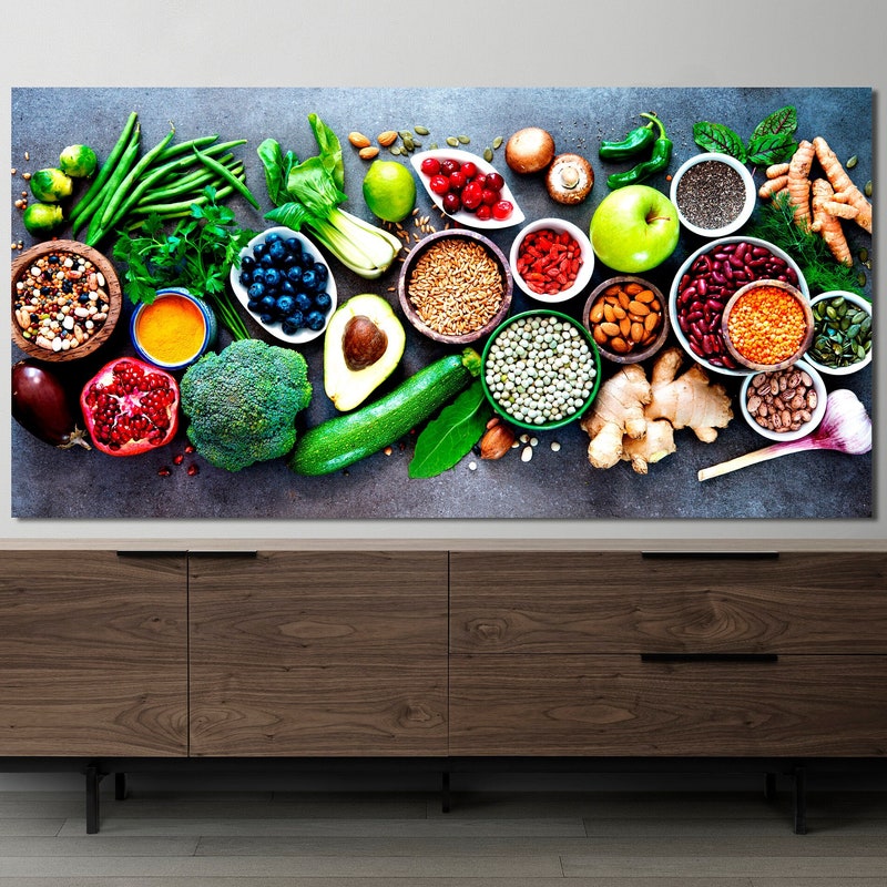 Food Wall Art - Etsy